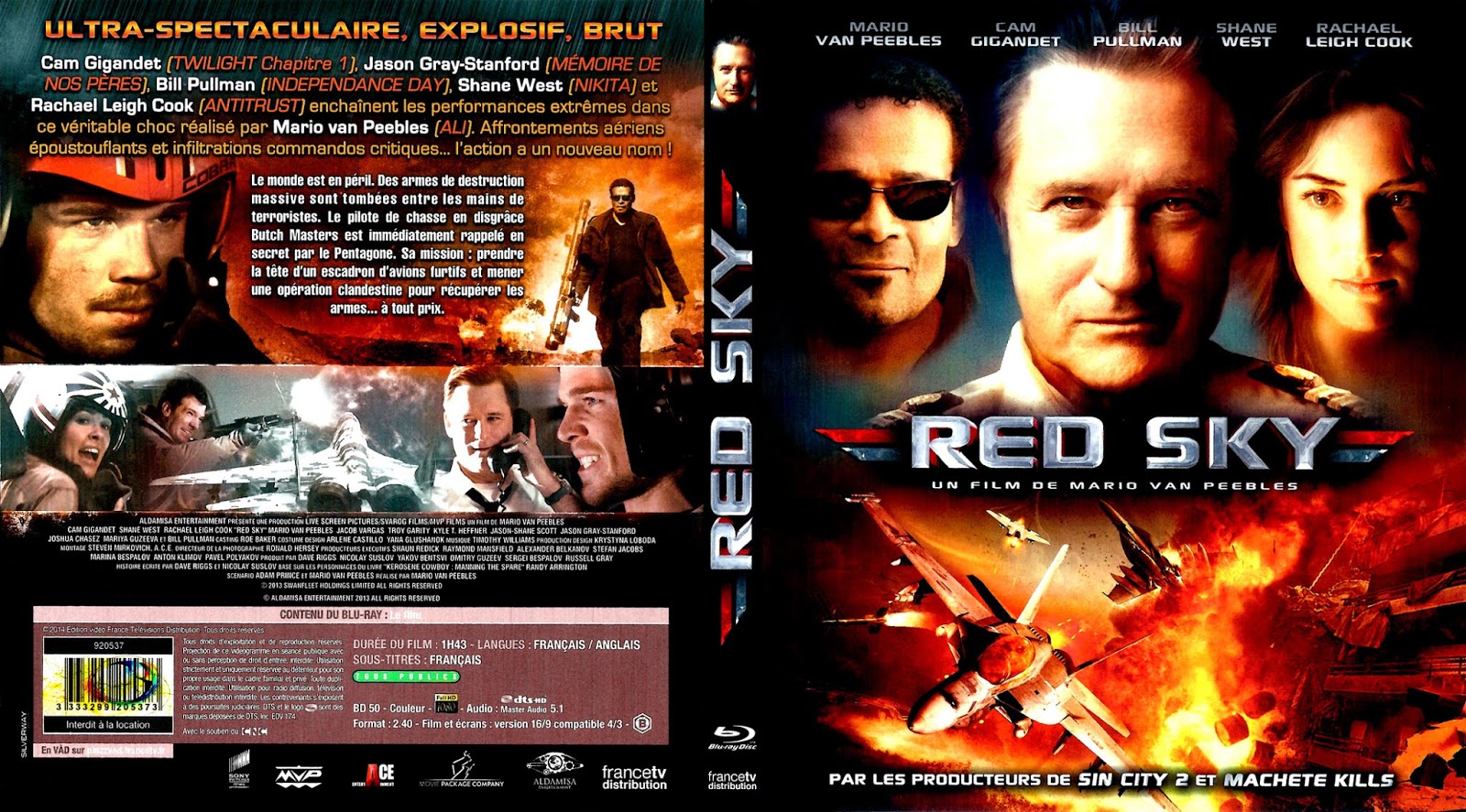 BLU-RAY JAQUETTES BLU-RAY: Red sky