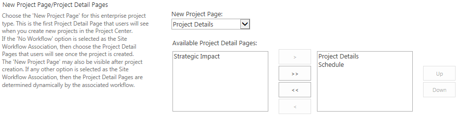 Create an Enterprise Project Type with Project Server 2013