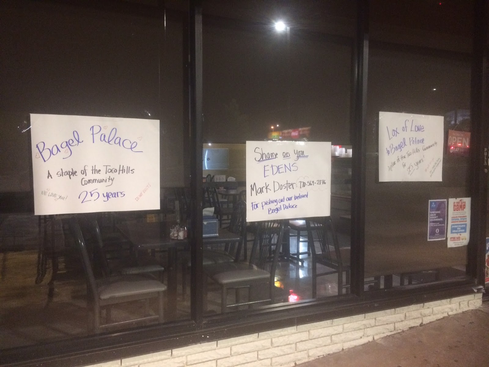 Tomorrow's News Today - Atlanta: Bagel Palace Bows Out at Toco Hills ...