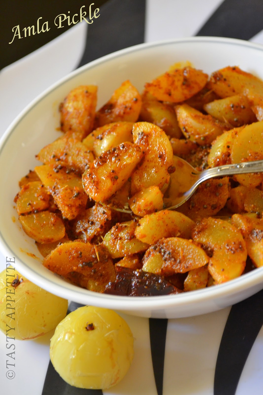 Spicy Amla Pickle / Amla ( Nellikkai ) Achar / Gooseberry Pickle …Step ...