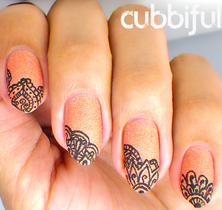 cubbiful: Summer Henna Nails