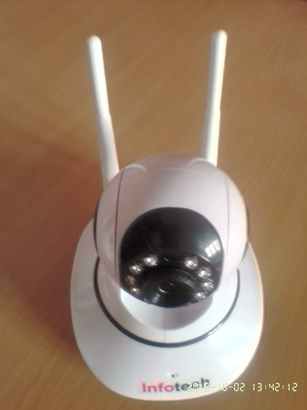 Wireless CCTV Rotating IP Camera Full HD - BUYMAA