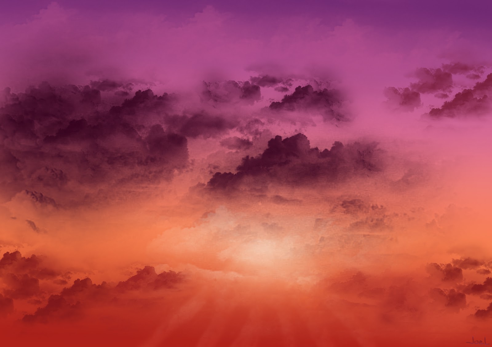 Slight Angle: Cloud Scene