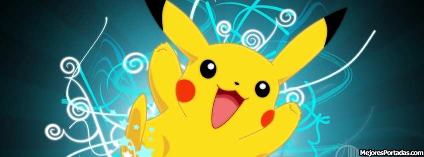 Pikachu enamorado para portada de FaceBook - Imagui