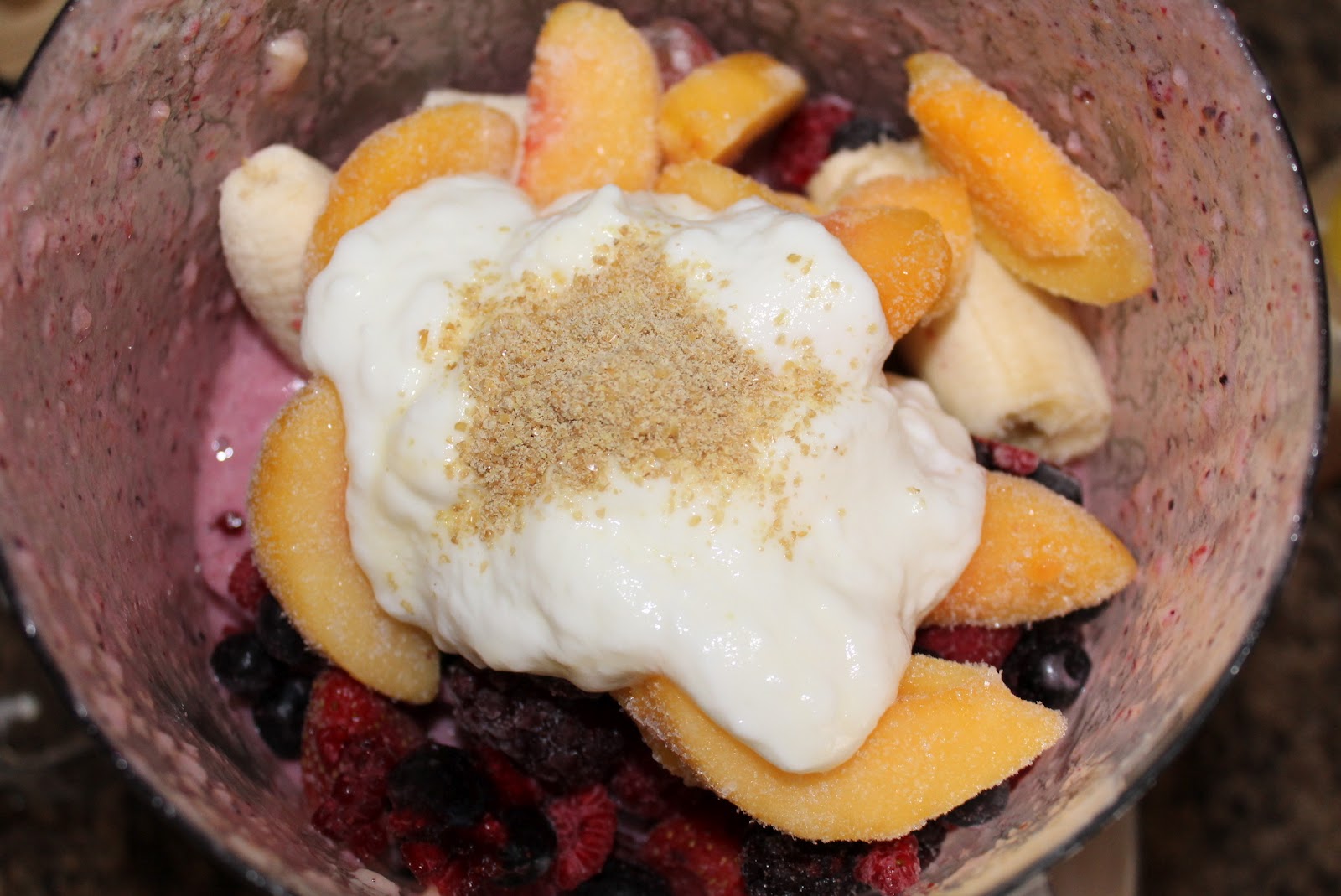 Healthy and Easy Fruit Smoothie with Flax Recipe - The Purposeful Mom