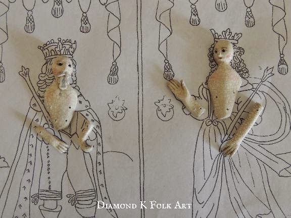 Lady's Repository Museum & Diamond K Folk Art: Custom Stumpwork Figures ...