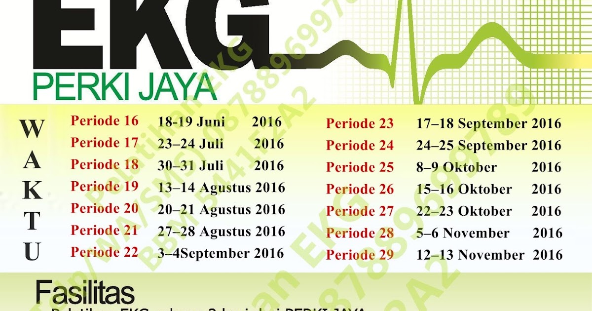 Kursus ACLS PERKI JAKARTA : Jadwal Pelatihan EKG dari PERKI Tahun 2016