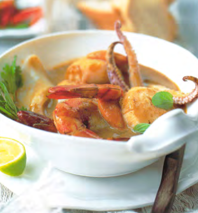 How to Make Vietnamese Shellfish Curry with Basil Asian Cooking Recipe ...