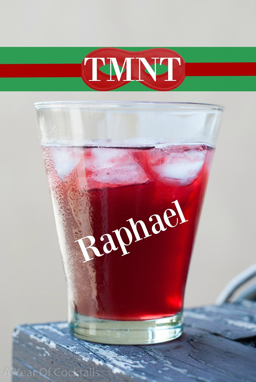 TMNT Raphael - A Year of Cocktails