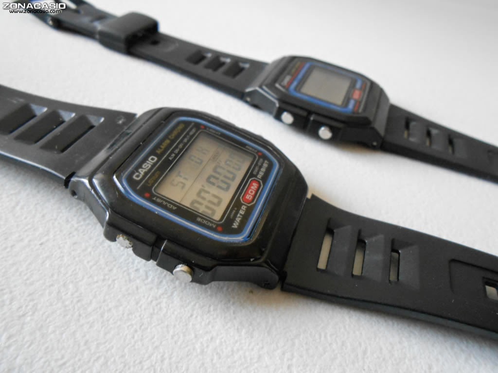 Zona Casio: Prueba: W-71 vs W-72, los "gemelos" de Casio