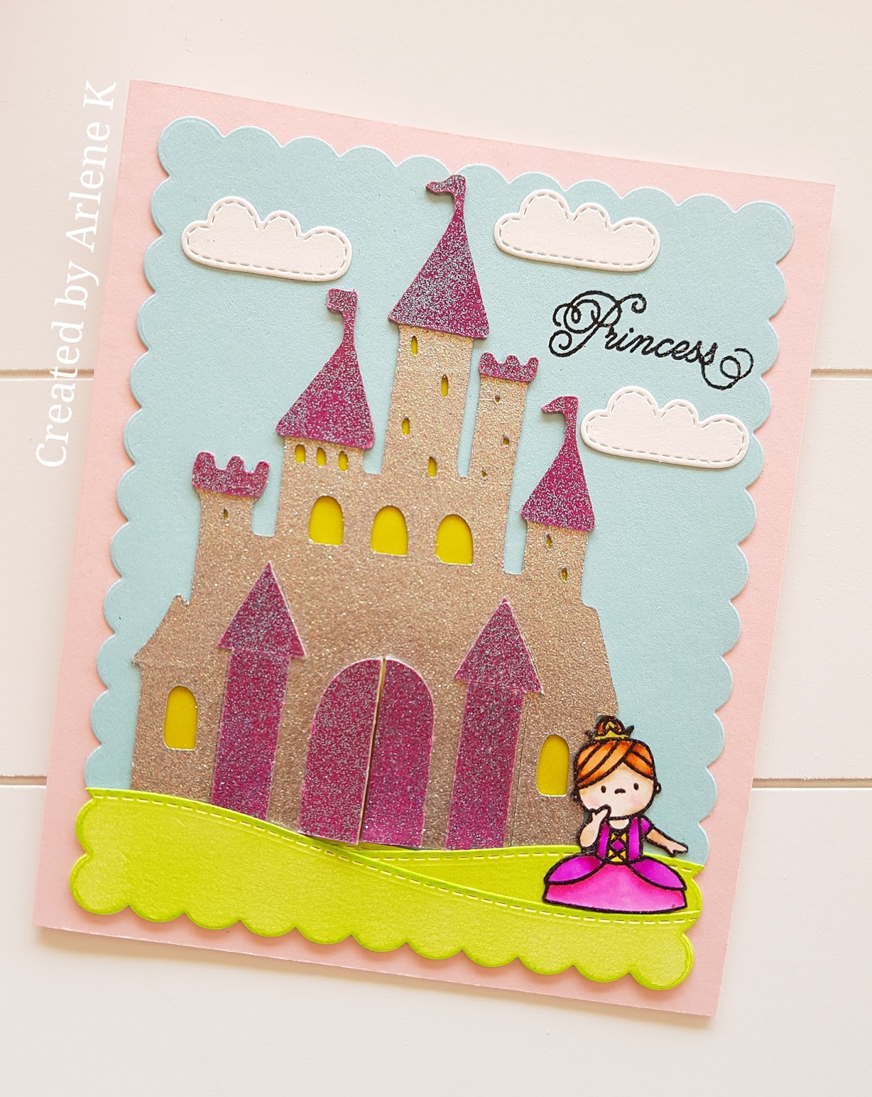 Knipoog Creations: Princess Card