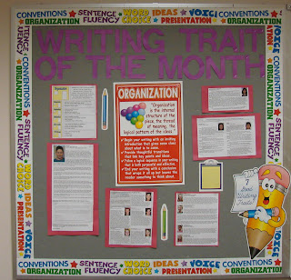 Teach Writing Right: Writing Trait of the Month Bulletin Board for ...