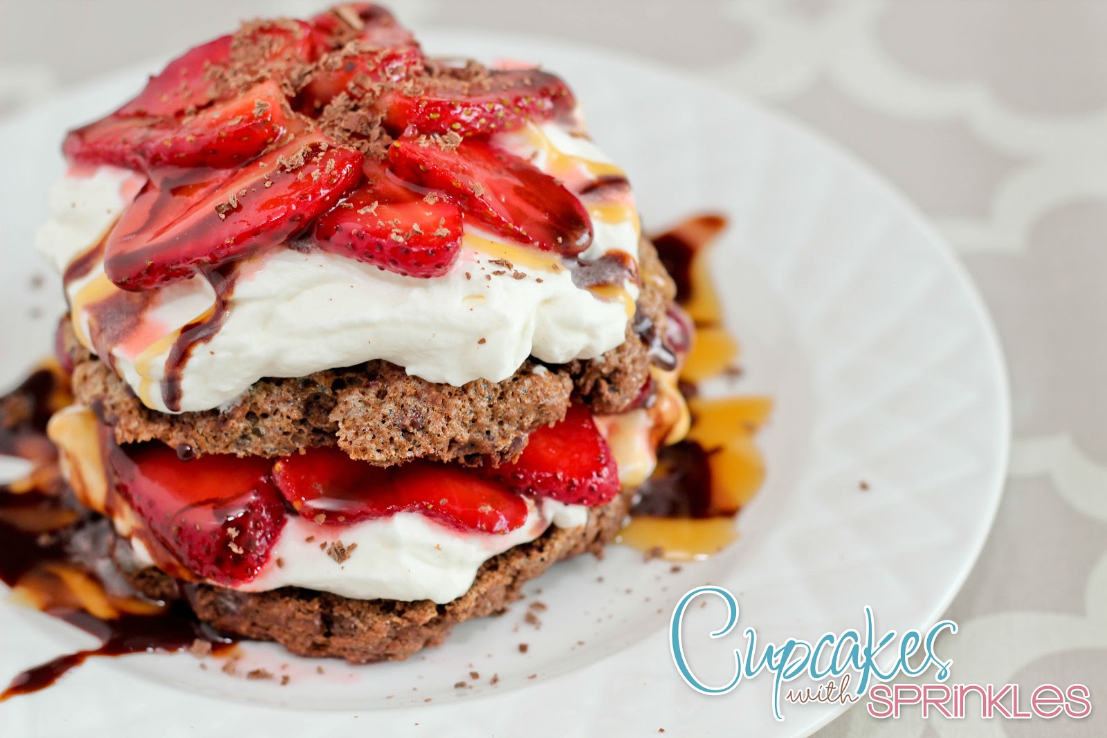 Cupcake with Sprinkles: Chocolate Shortcakes {Secret Recipe Club}