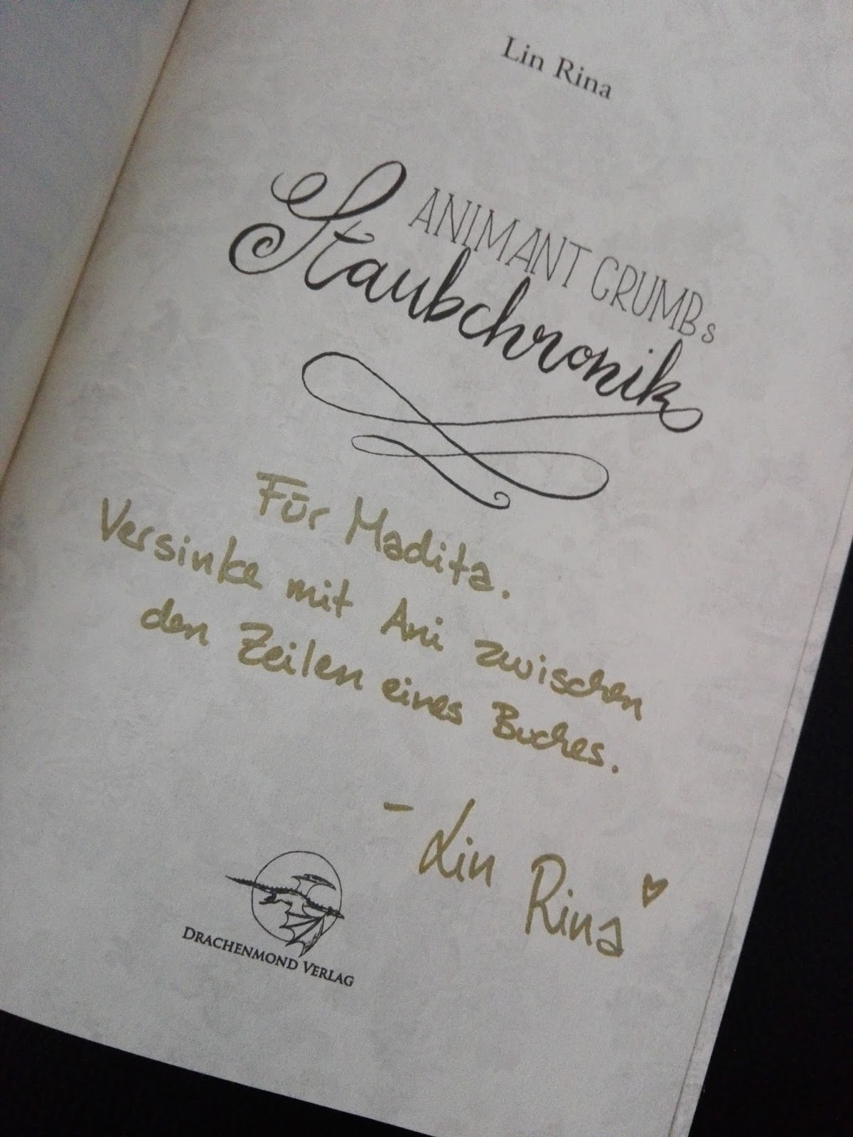 Lucciola: [Books] Lin Rina - Animant Crumbs Staubchronik