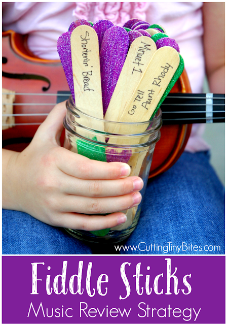 Fiddle Sticks- Music Review Strategy | What Can We Do With Paper And Glue