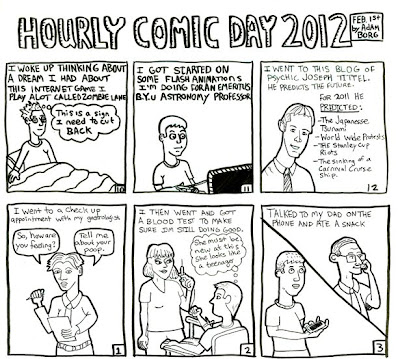 Adam's Awesome blog: Hourly Comic Day 2012
