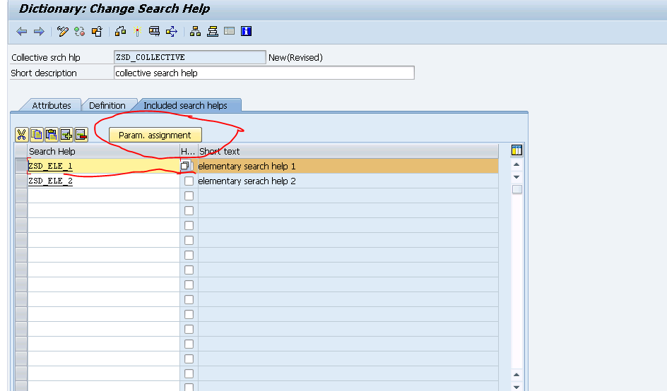 SAP TECH: Collective Search Help