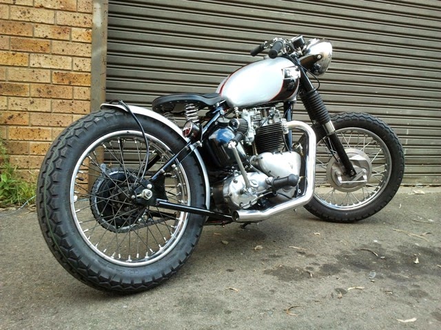 Trojan Classic Motorcycles: James' 1953 Triumph bobber