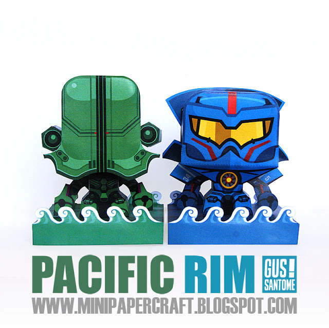 Mini Pacific Rim Papercraft | Papercraft Paradise | PaperCrafts | Paper ...