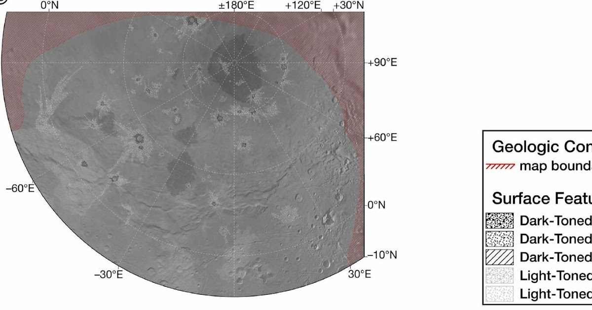 New map reveals geology and history of Pluto's moon Charon - portuguese ...