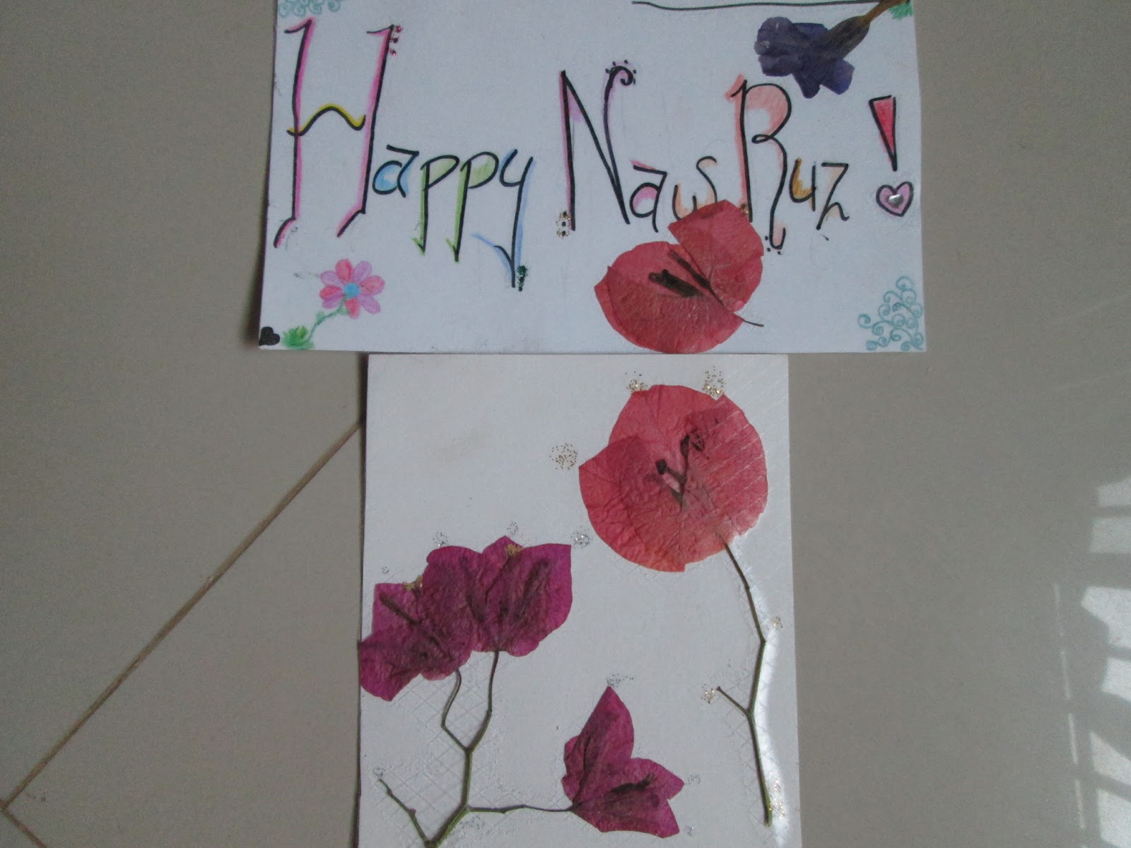 Naw Ruz card exchange