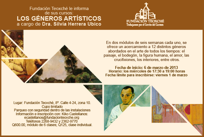 Que el azar te acompañe...: Los Géneros Artísticos
