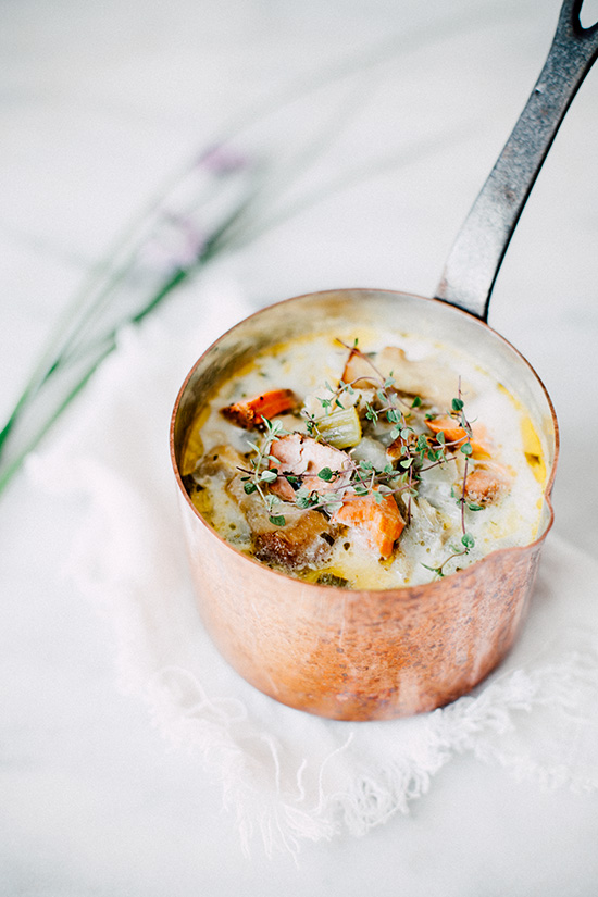 Smoked Salmon and Cod Chowder | Bella Bonito