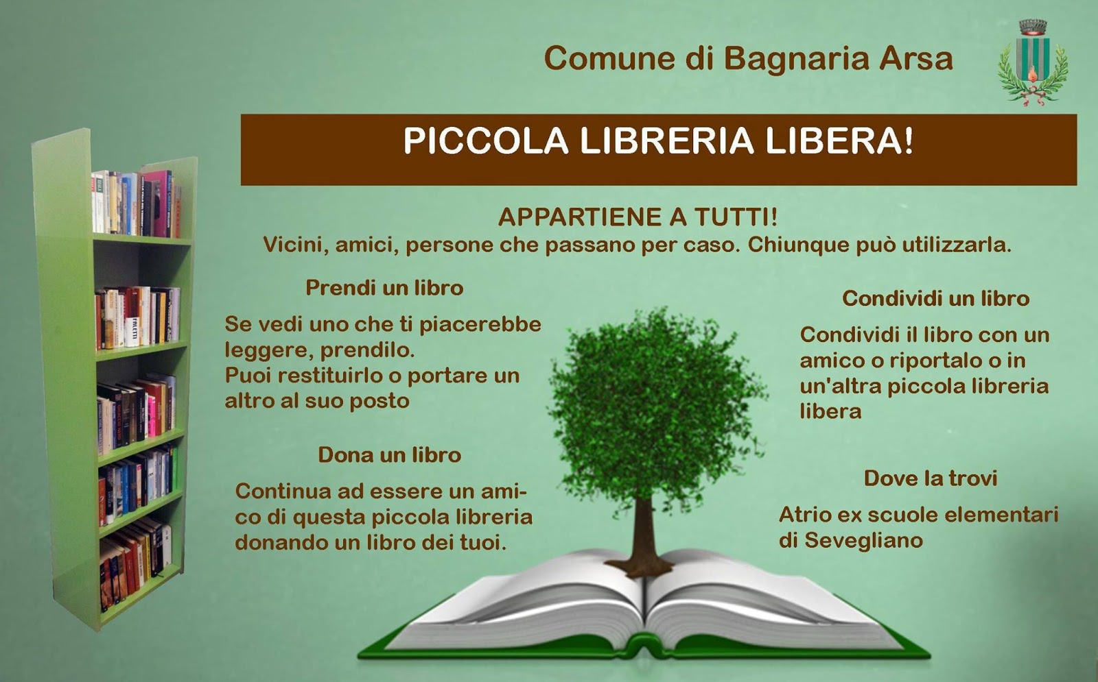Little Free Library a San Cesario di Lecce - Piccola Libreria Libera