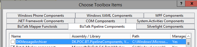 Biztalk Tips Adding Icon To Biztalk Custom Pipeline Components