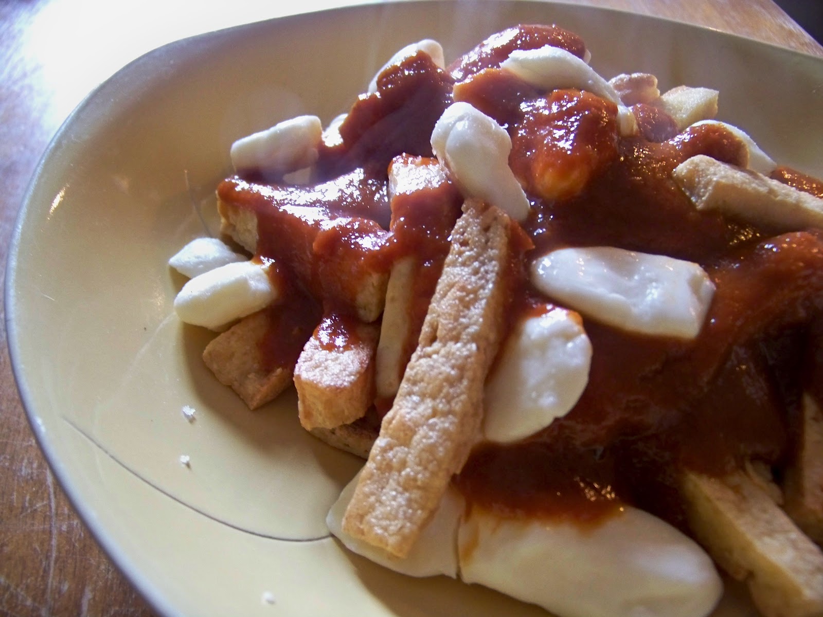 La cuillèriste: Poutine au tofu