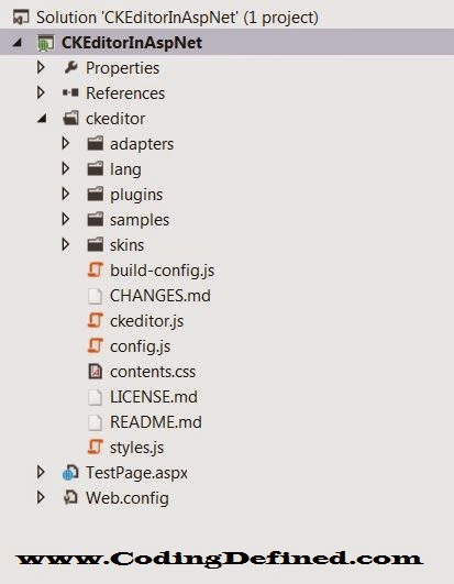 How To Integrate Ckeditor In Asp Net Web Application Coding Defined