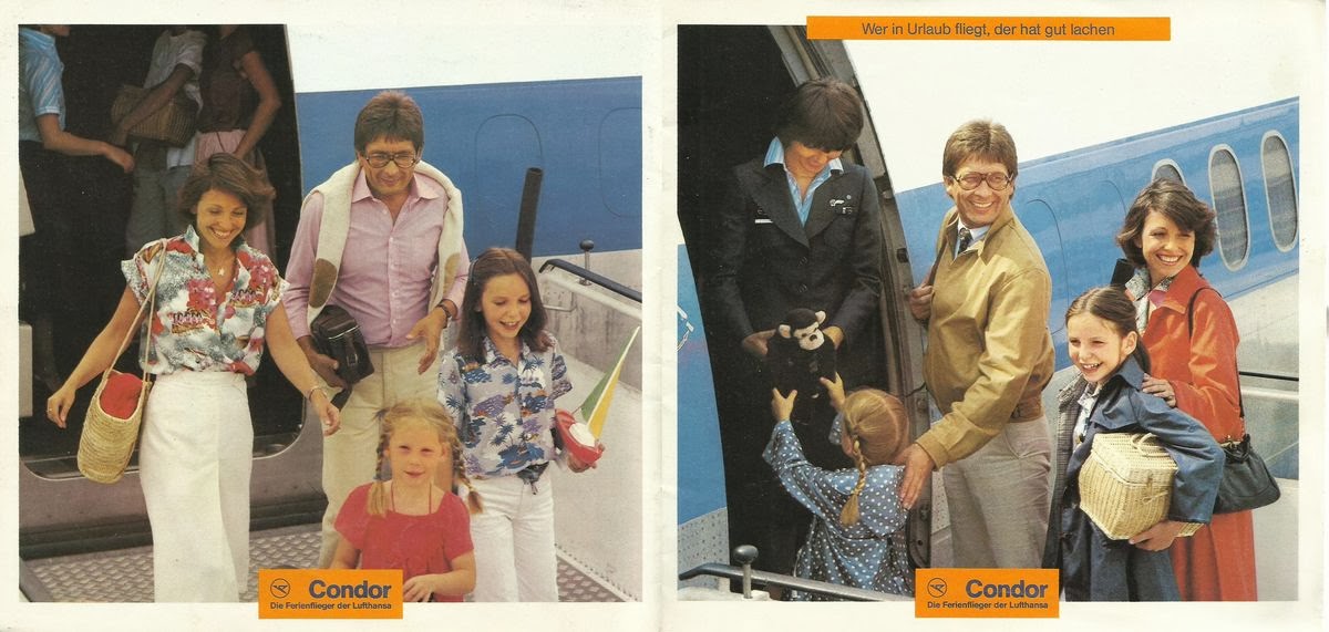 Airline memorabilia: Condor (ca. 1990)