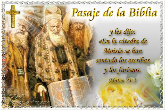 Vidas Santas: Santo Evangelio según san Mateo 23:2
