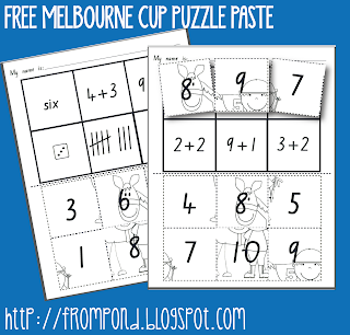 Stars and Wishes: Melbourne Cup Activities & Horsey stuff