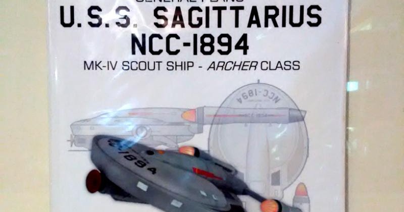 SITZKRIEG! Hobby Blog: Star Trek Archer Scout Class Deck Plans