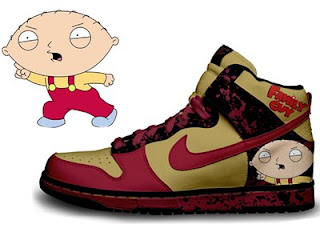 Nike SB Dunk Cartoon Shoes : Stewie Griffin Nike SB Dunk Family Guy ...