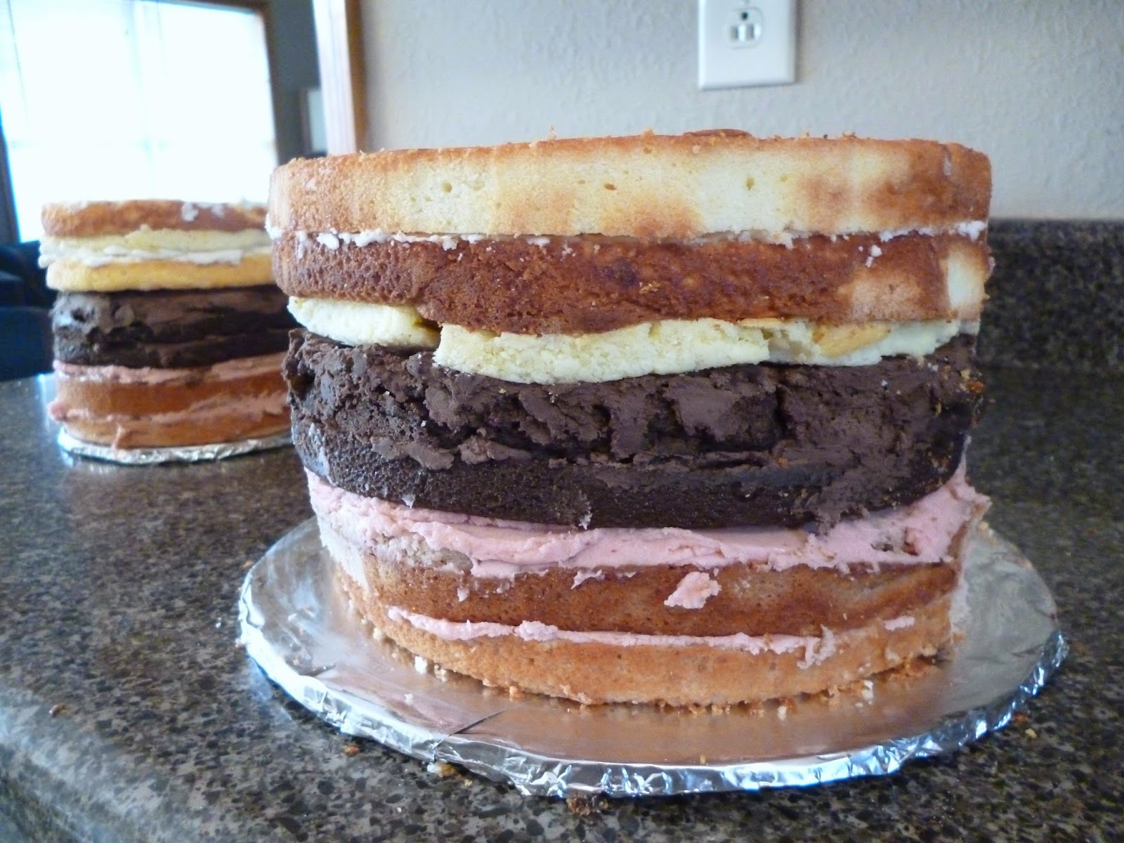 Noelle likes Good Food: Neapolitan Birthday Cake!