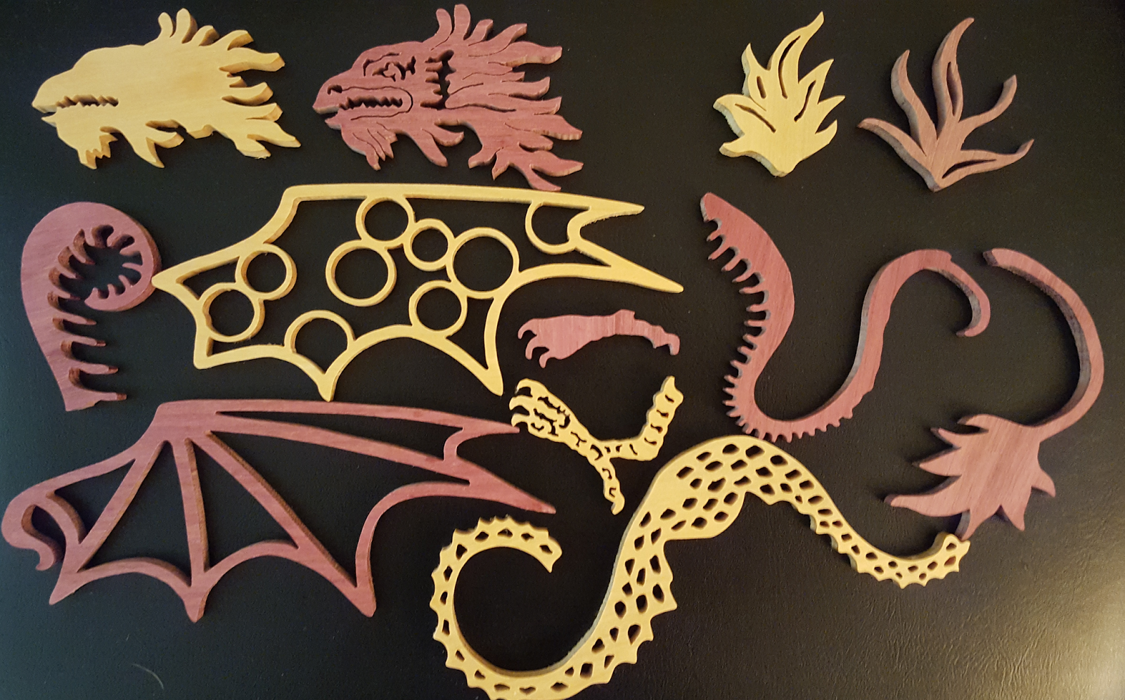 Jim Brown's Workshop: Multi Layered Dragon