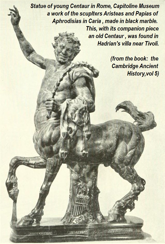 TARİH VE ARKEOLOJİ: SCYHTİANS AND CENTAUR/İSKİTLER KENTAUR