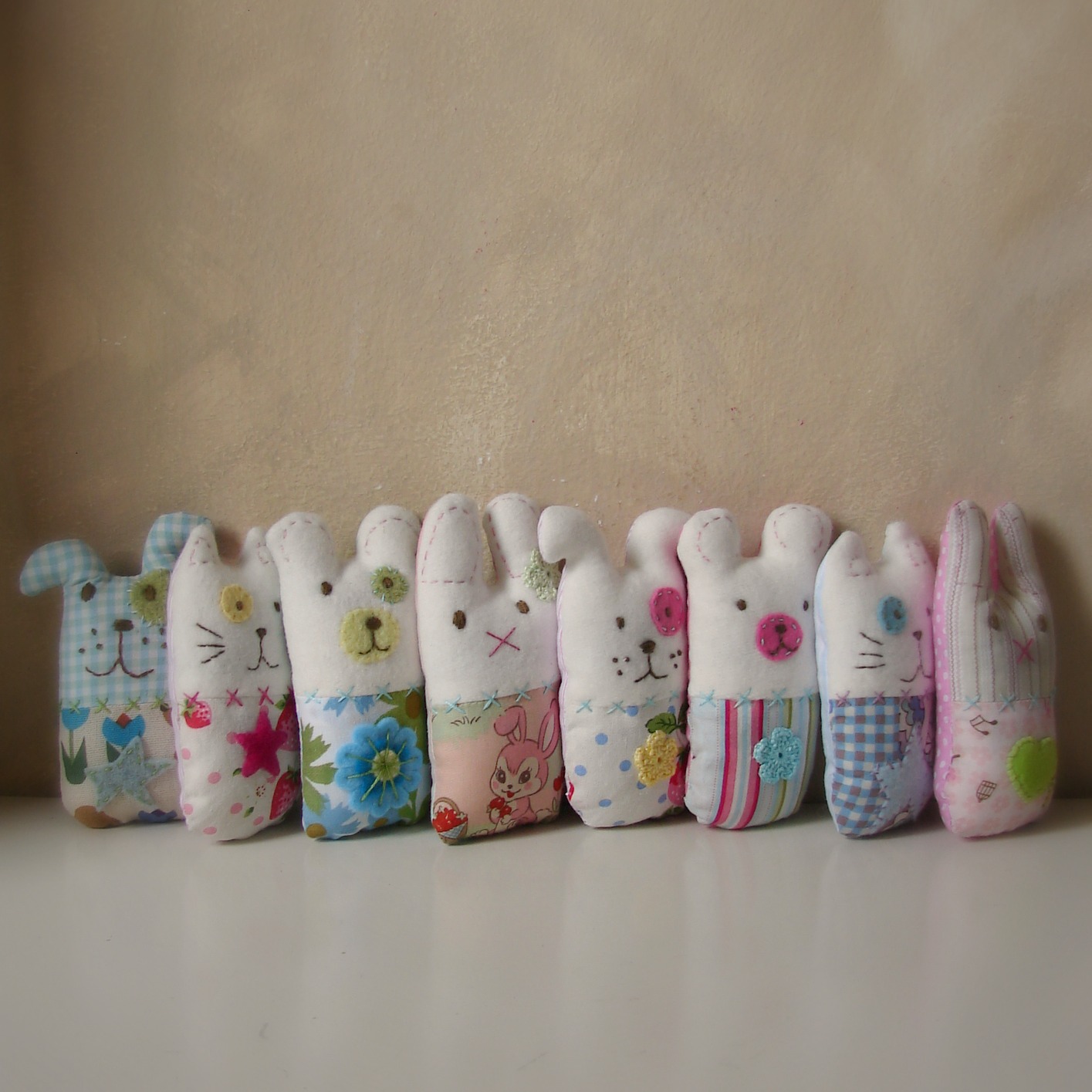 Roxy Creations: Cute softie rattles for an order