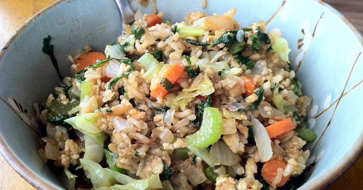 Positively Vegan: Vegetable Fried Rice with Tofu