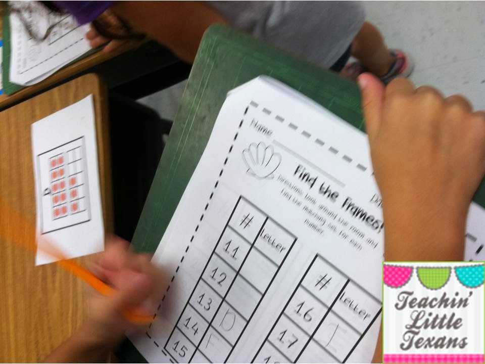 Teachin' Little Texans: Math Journal Freebies!