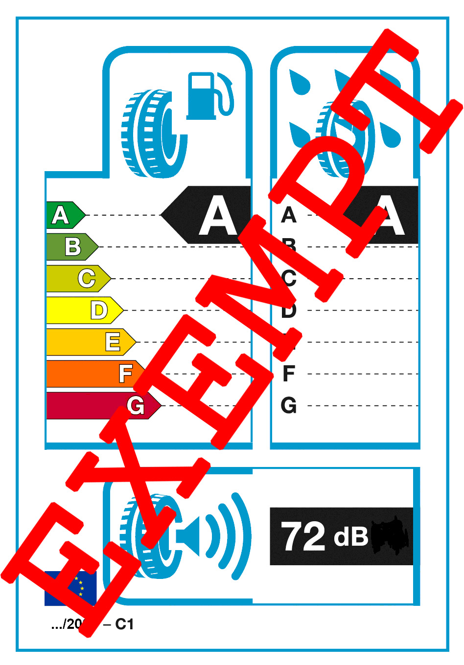 Vintage Tyres: EU TYRE LABELLING - Why our tyres are exempt