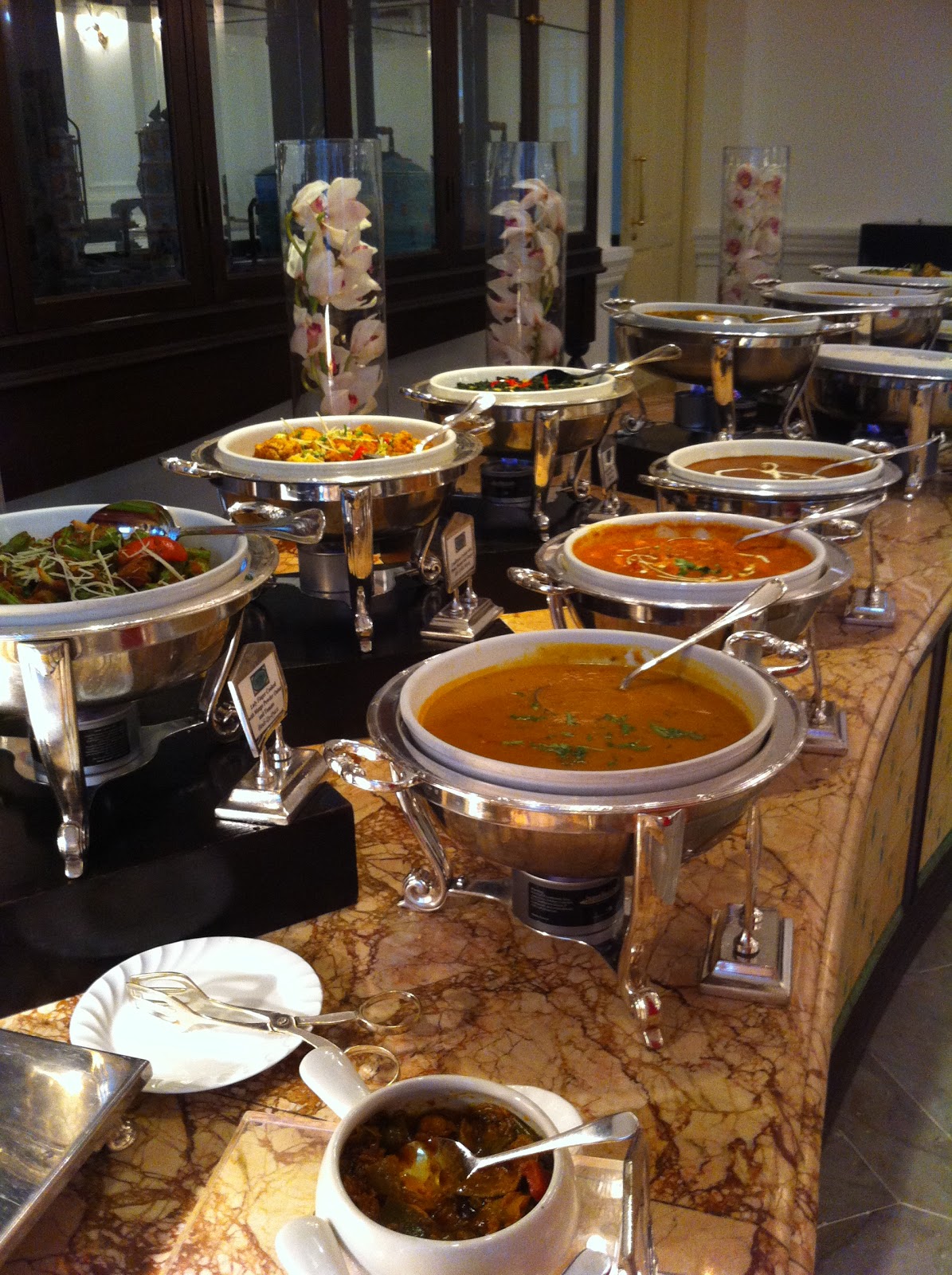 Curry Brunch at the Tiffin Room, Raffles Hotel