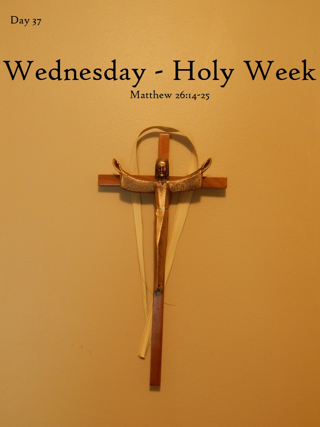 "Beads of Joy" by RosaryManJim: Wednesday – Holy Week