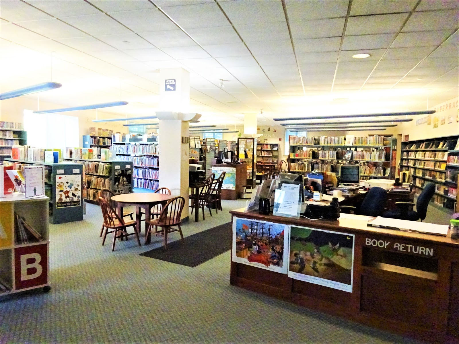 Life From The Roots: Londonderry's Leach Library, New Hampshire