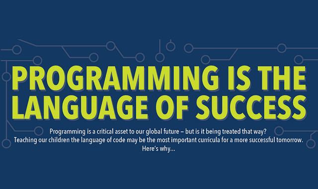 Programming is the Language of Success #infographic - Visualistan