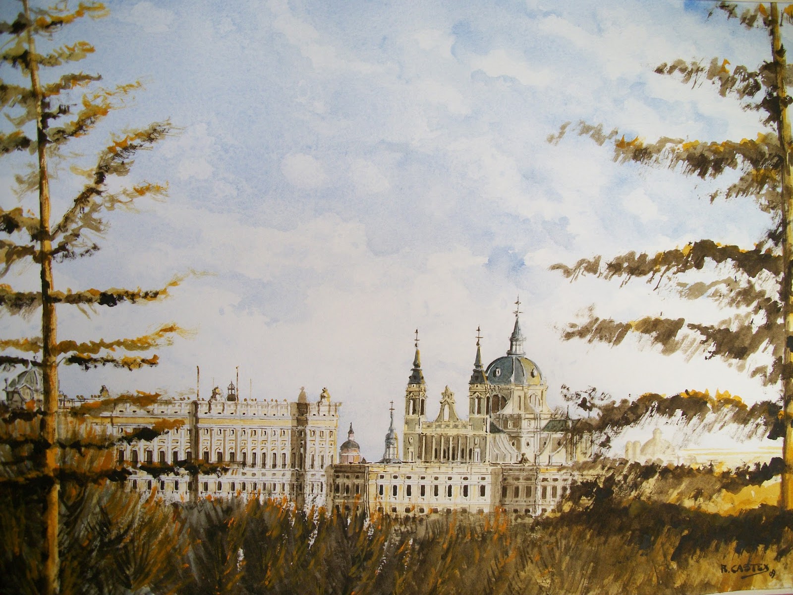 R.CASTEX.MIS ACUARELAS.MIS BARCOS.Y MIS MARINAS.