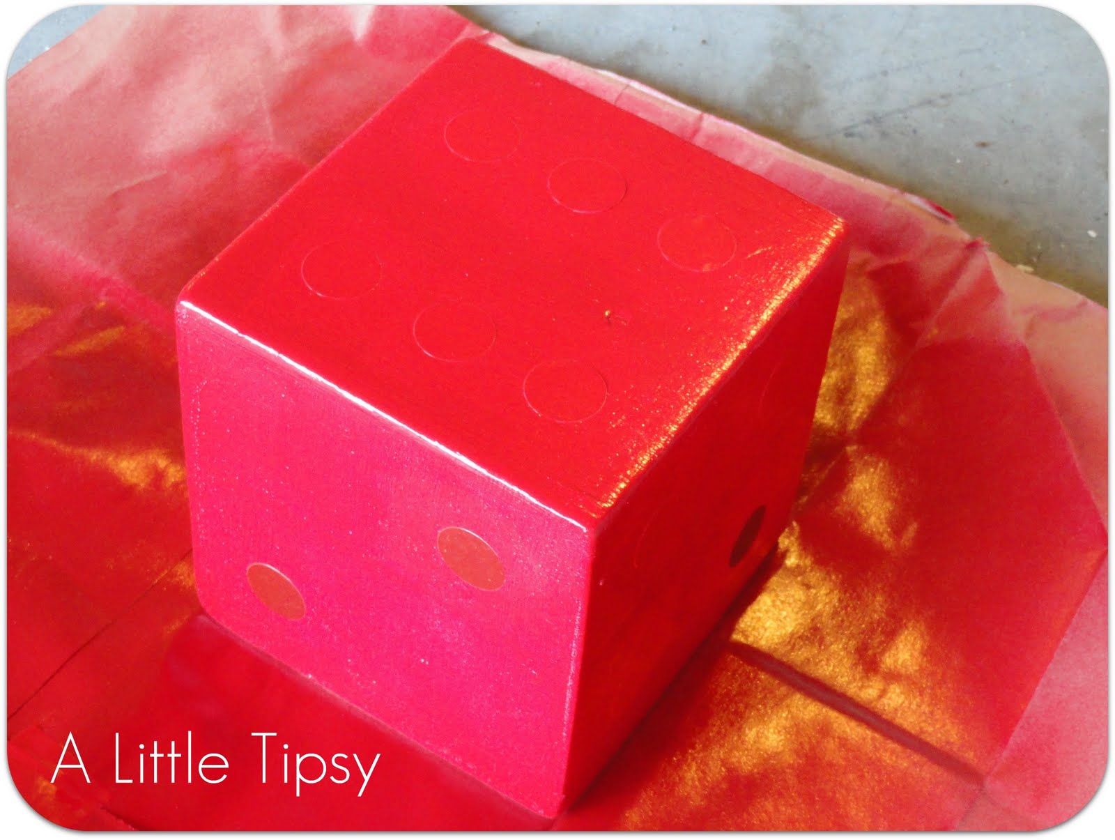DIY Under $5: Dice - A Little Tipsy
