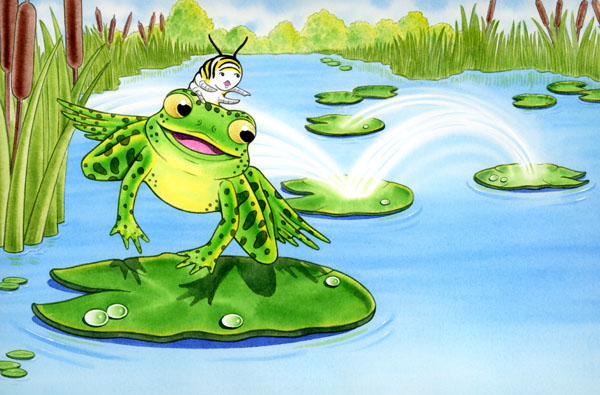 This is My World of Fantasy :::: The Story of Little Frog (Moral Story)